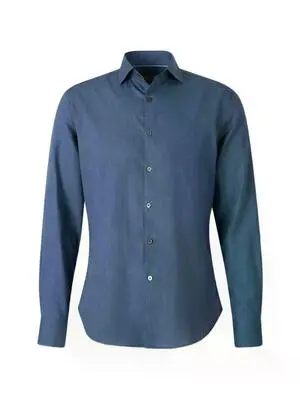 Canali Cotton Shirt - Blue