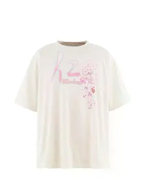 TAKASHI MURAKAMI X Yuta Hosokawa Mononoke Made Graphic-print T-shirt - Neutrals