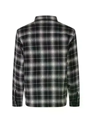 REPRESENT Check-pattern Quilted Shirt