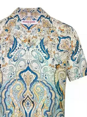 Orlebar Brown Maitan Silk Fairground Shirt