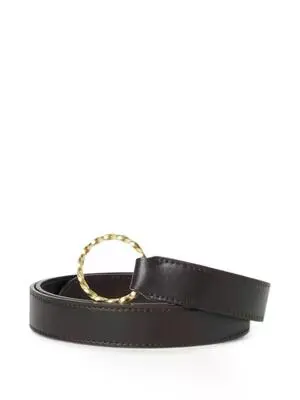 TAIGA TAKAHASHI Infinite Circle Leather Belt