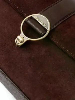 Barbour Rosa Suede Cross Body Bag - Brown