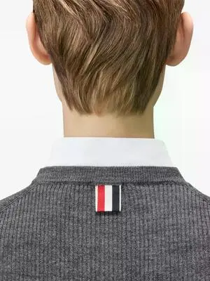 Thom Browne Rwb Stripe Shell Top