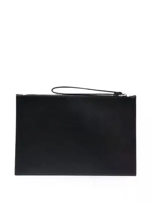 COUNTY OF MILAN Logo Print Wrist Strap Pouch