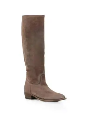 Officine Creative Knee-high Suede Boots