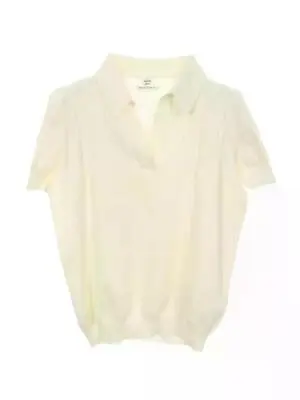 Hermès Short-sleeved V-neck T-shirt - Neutrals