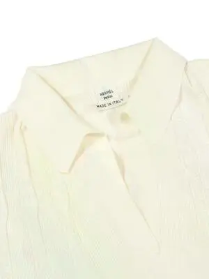 Hermès Short-sleeved V-neck T-shirt