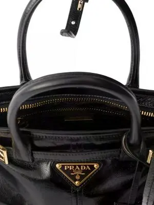 Prada Bonnie Leather Mini-bag - Black