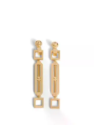 Dsquared2 Metal Bar Earrings