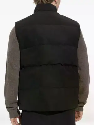 Canada Goose Padded Logo-patch Gilet - Black