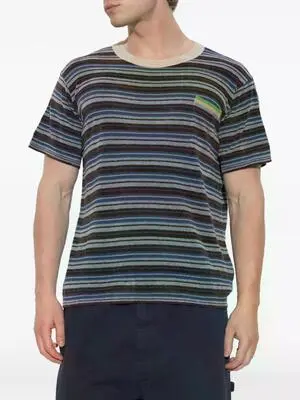 MAISON MARGIELA Striped Short-sleeve T-shirt