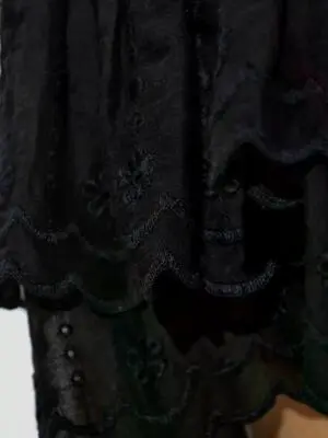 MARANT ETOILE One-shoulder Ruffled Broderie Anglaise Playsuit