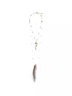 Max Mara Abissi Seahorse-pendant Layered Necklace - Gold