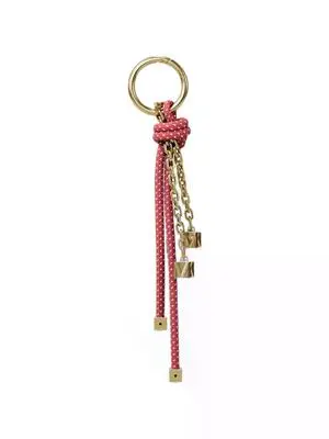 Michael Kors Speckled-cord Bag Charm - Gold