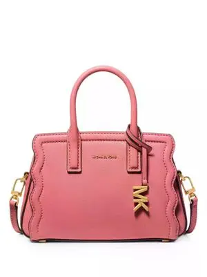 Michael Kors Extra Small Laila Scalloped-edge Tote Bag - Pink