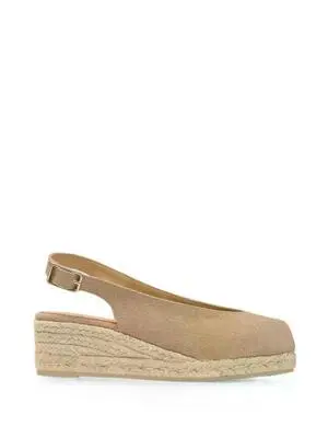 CastaÑer Diana Wedge Sandals - Brown