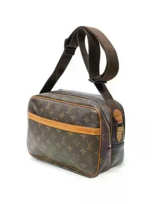 LOUIS VUITTON Monogram Reporter Pm Shoulder Bag - Brown