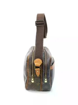 LOUIS VUITTON Monogram Reporter Pm Shoulder Bag - Brown