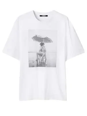 Jacquemus Le Tshirt Campagne - White