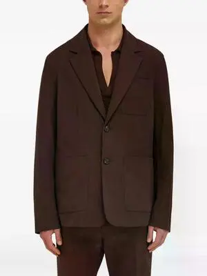 FERRAGAMO Single Breasted Blazer