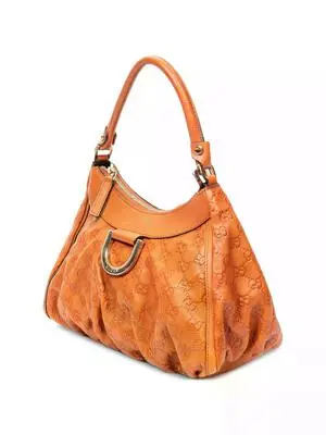 Gucci Guccissima Leather Abbey D-ring Tote Bag - Brown