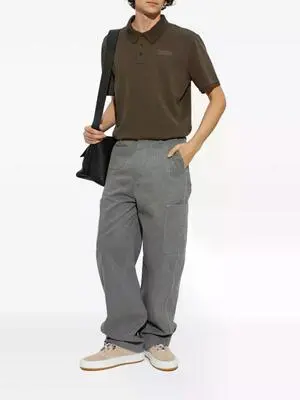Givenchy Logo-patch Polo Shirt