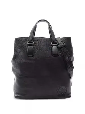 Gucci Soho Interlocking G Tote Bag - Black