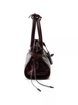 Prada Bonnie Leather Mini Bag - Red