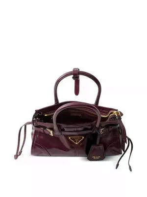 Prada Bonnie Leather Mini Bag - Red