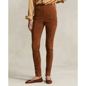 Ralph Lauren Lambskin Suede Pant