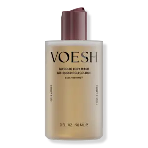 VOESH Mini Exfoliating Glycolic Acid Body Wash For Soft Glowing Skin Fig & Amber - One-color
