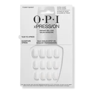 OPI Xpress/on Solid Color Press On Nails - Funny Bunny