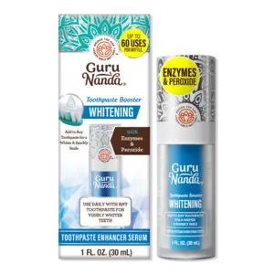 GURUNANDA Whitening Toothpaste Booster With Enzymes & Peroxide - One-color