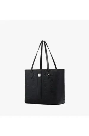 Mcm Medium New Liz Shopper In Embossed Monogram Leather