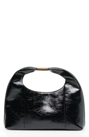 Dolce Vita Avina Faux Leather Hobo Bag - Black