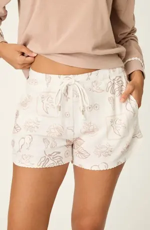 PJ Salvage Palms Away Sleep Shorts