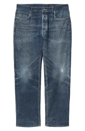 ALLSAINTS Bead Straight Leg Organic Cotton Trousers