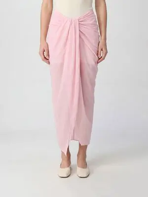 Jacquemus Polyester Pareo Skirt - Pink