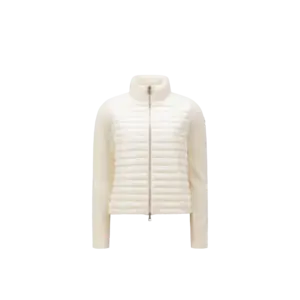 Moncler Padded Wool Zip-up Cardigan