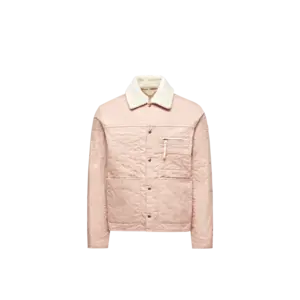 MONCLER X GILGA FARM DESIGNED BY DONALD GLOVER X Gilga Farm Donald Glover Kishus Padded Shirt Jacket - Pink