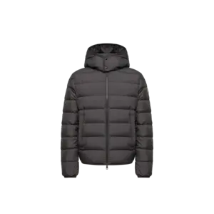 Moncler Montbrocq Hooded Short Down Jacket - Black