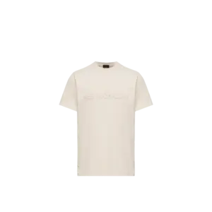 Moncler Logo Cotton T-shirt - White