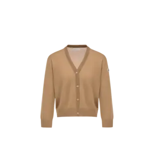 Moncler Moncler Wool Cardigan Beige