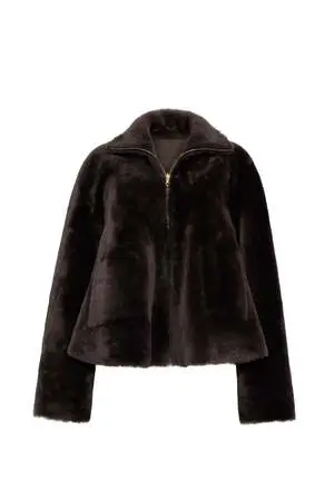 Cara Cara Boone Reversible Suede And Fur Jacket