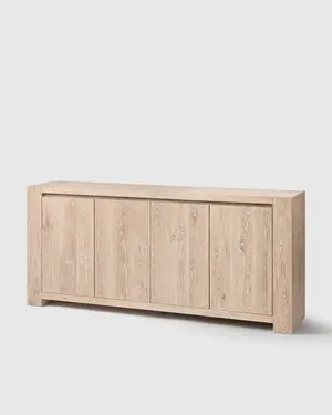 Quince Reclaimed Oak Sideboard - Washed Cream