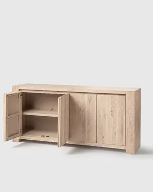 Quince Reclaimed Oak Sideboard - Washed Cream