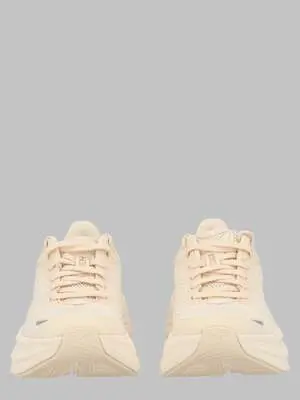 Hoka One One HOKA ONE ONE Bondi 9 Lace-Up Sneakers Beige