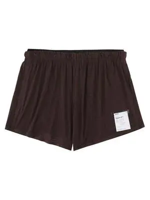 Satisfy Stretch Performance Shorts - Brown
