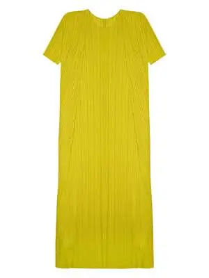 Issey Miyake Midi Pleated Dress