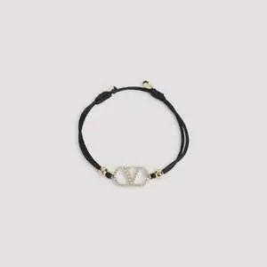 Valentino Garavani Vlogo Signature Bracelet - Black
